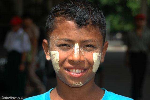 Thanaka - The Painted Faces of Myanmar (Burma) - GlobeRovers